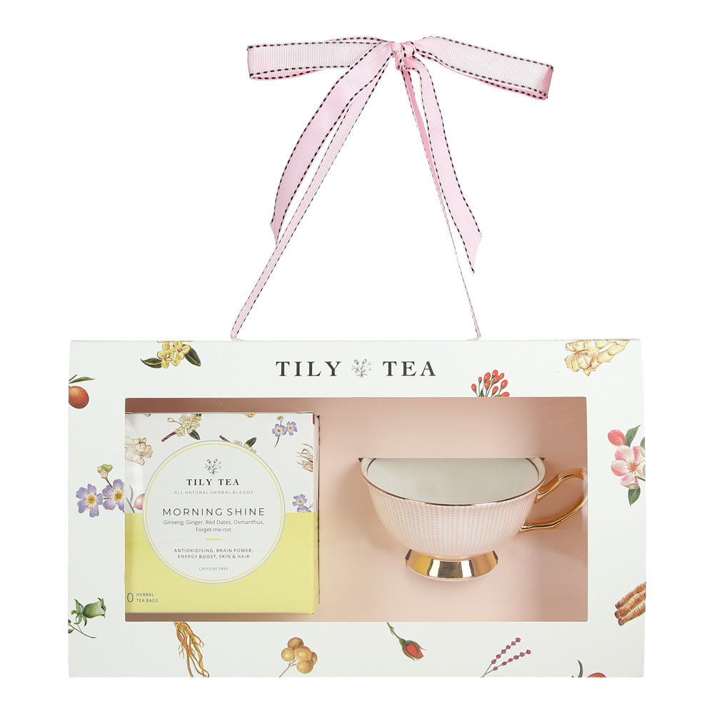 1 Blend + 1 Tea Cup Set Gift Set – Tily Tea